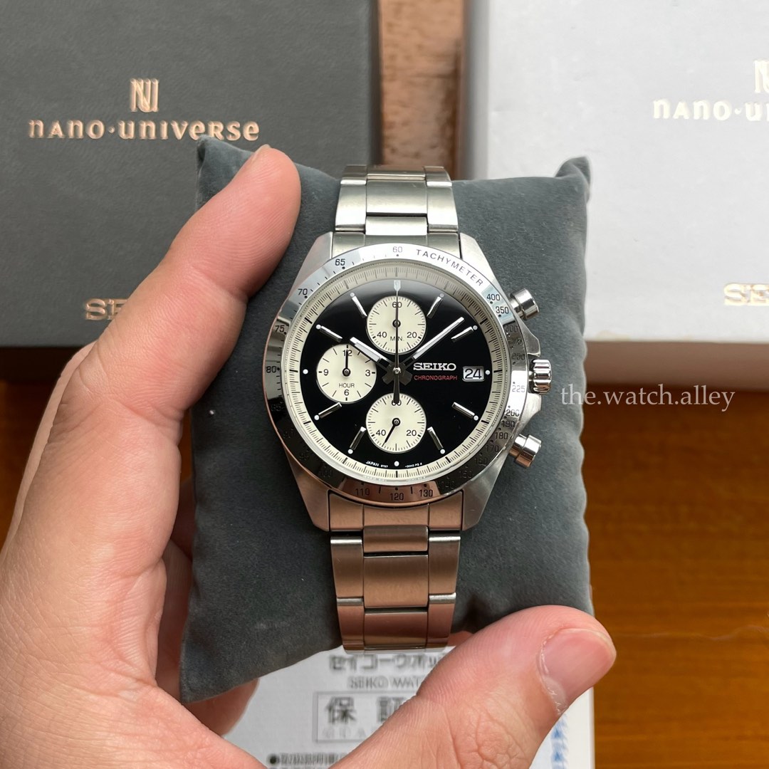 JDM Seiko x Nano Universe - Limited Edition SZSJ005 - Reverse Panda ...