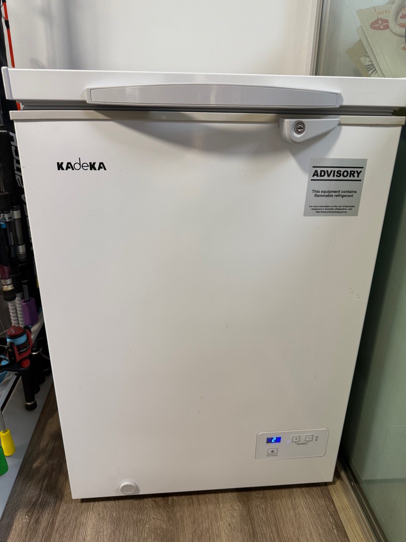 Kadeka Chest Freezer KCF-100X, TV & Home Appliances, Kitchen Appliances ...