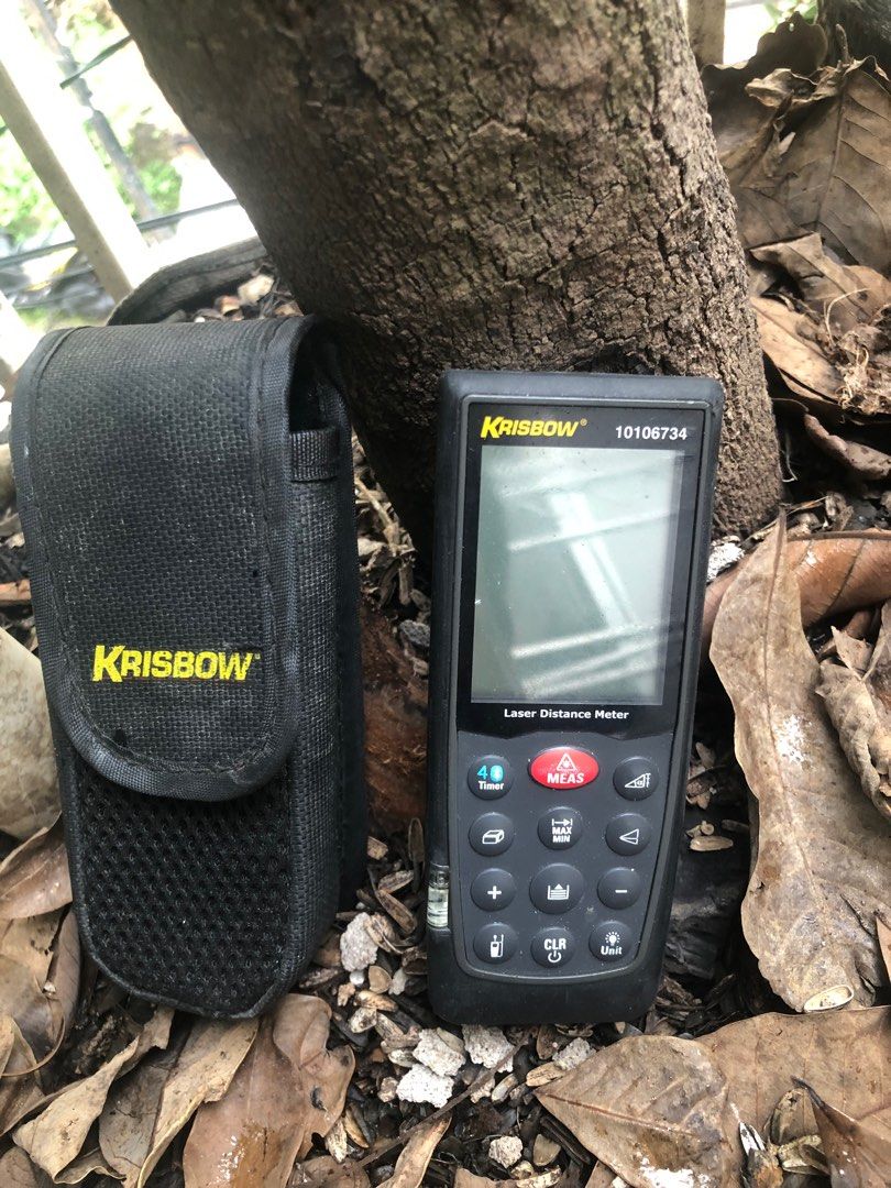 Krisbow meteran laser digital pro 100 meter 10106734 original alat ...