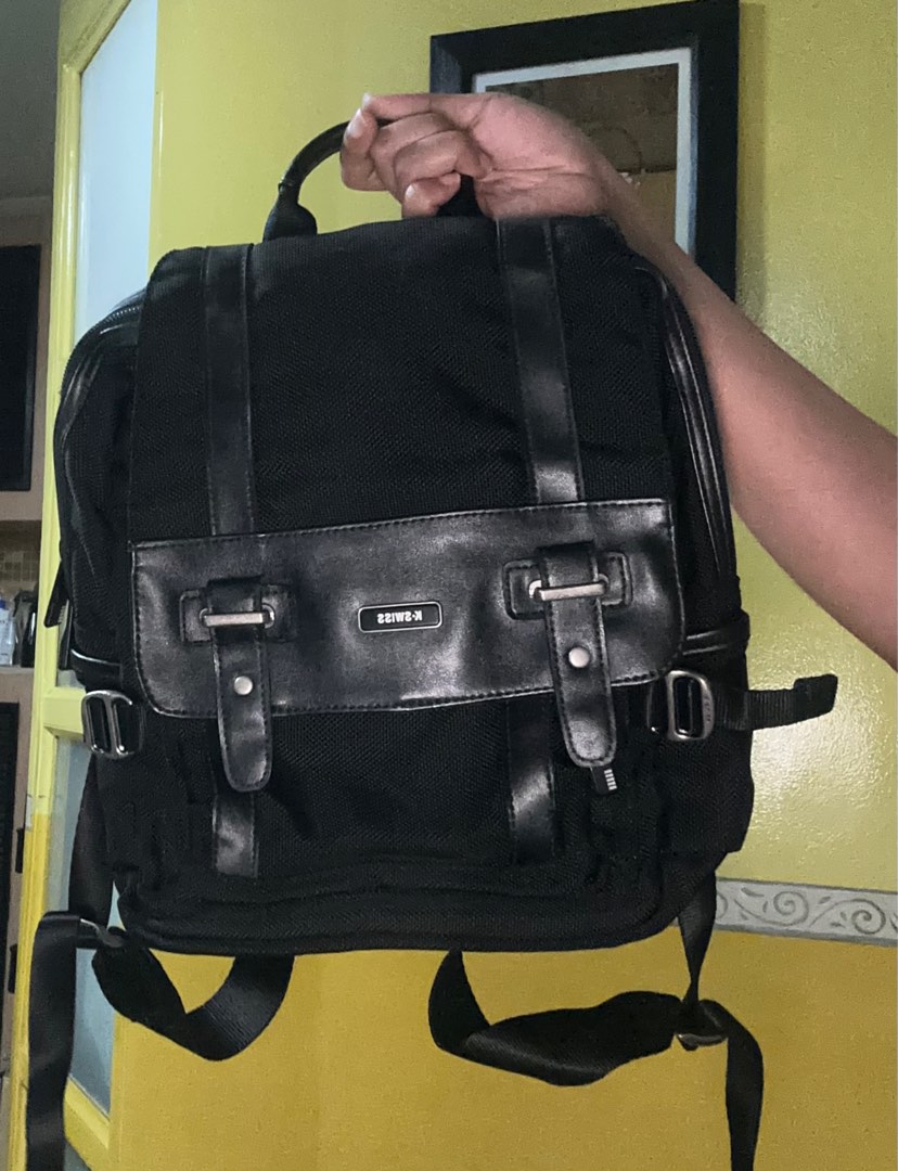 K-Swiss Backpack Original, Women's Fashion, Bags & Wallets, Backpacks ...