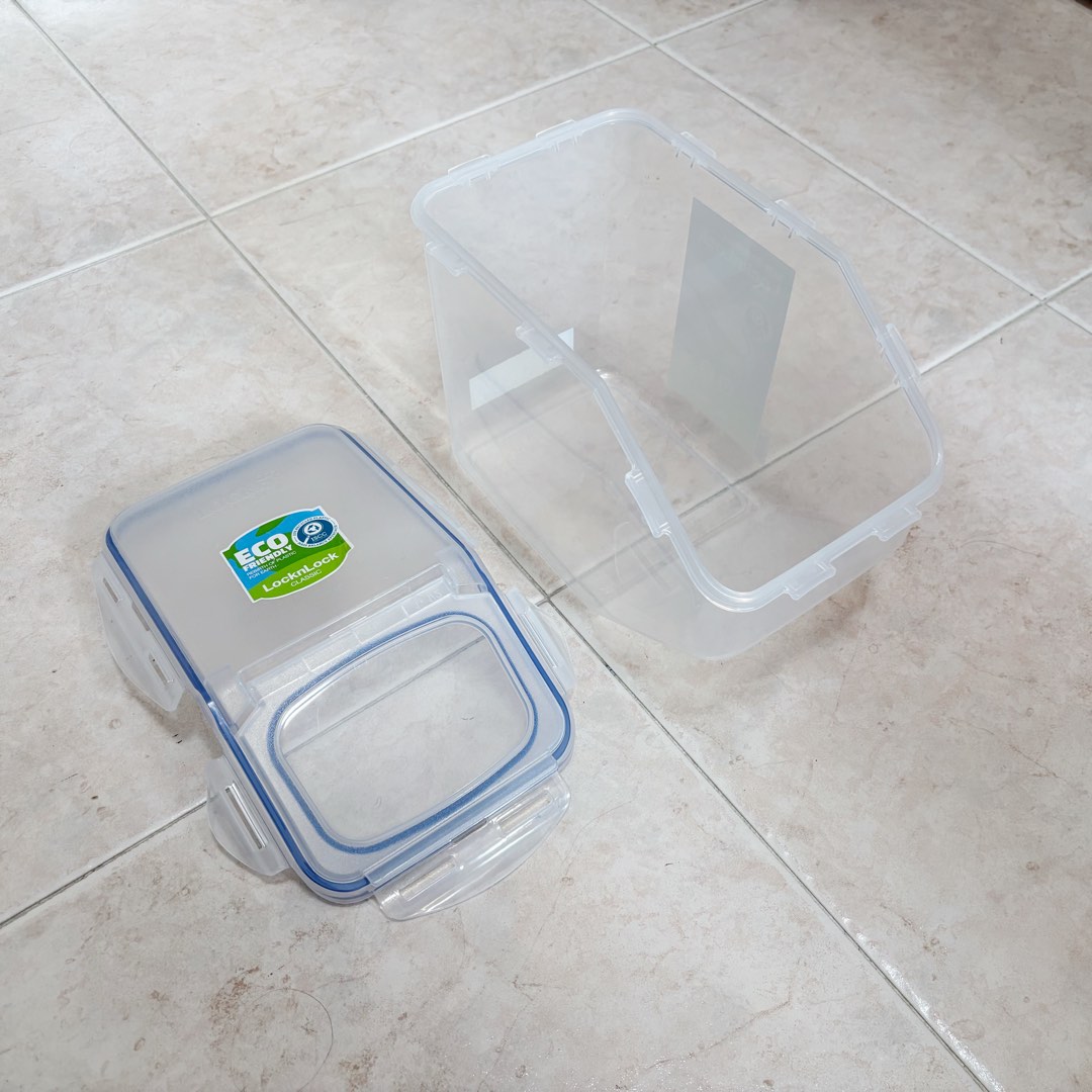 LocknLock Official Classic Rect Food Container with Flip Lid 5L (HPL ...