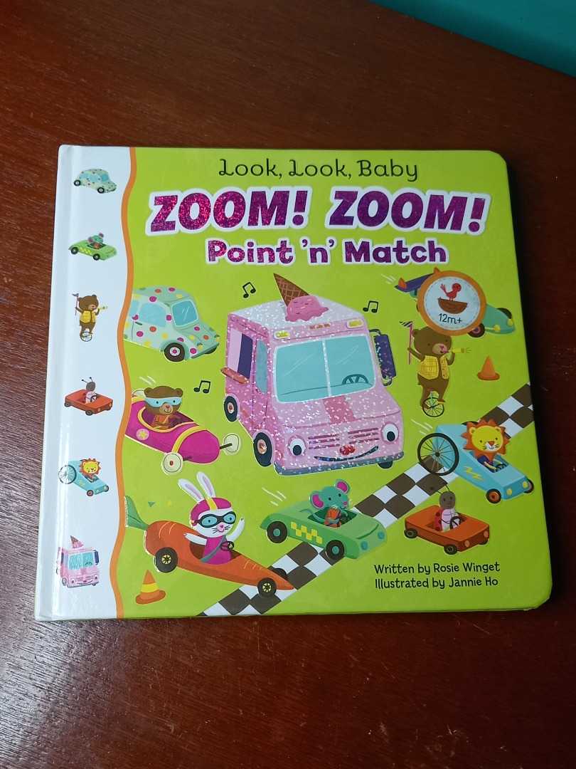 Look, Look, Baby Zoom! Zoom! Point 'n' Match Board Book, Hobbies & Toys ...