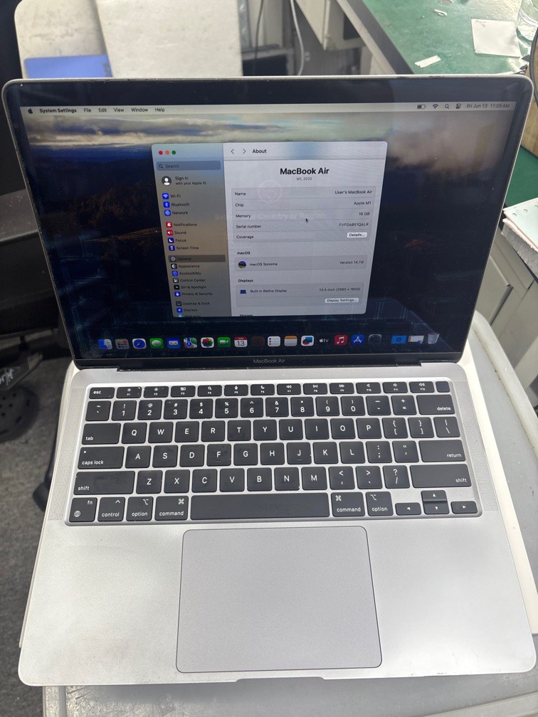 Macair A2337 M1/16gb/256gb, Computers & Tech, Laptops & Notebooks on ...