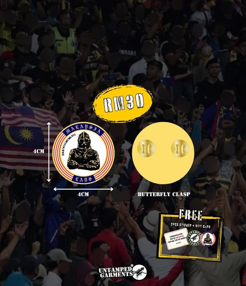 MALAYSIA LADS ENAMEL PIN, Men's Fashion, Watches & Accessories ...