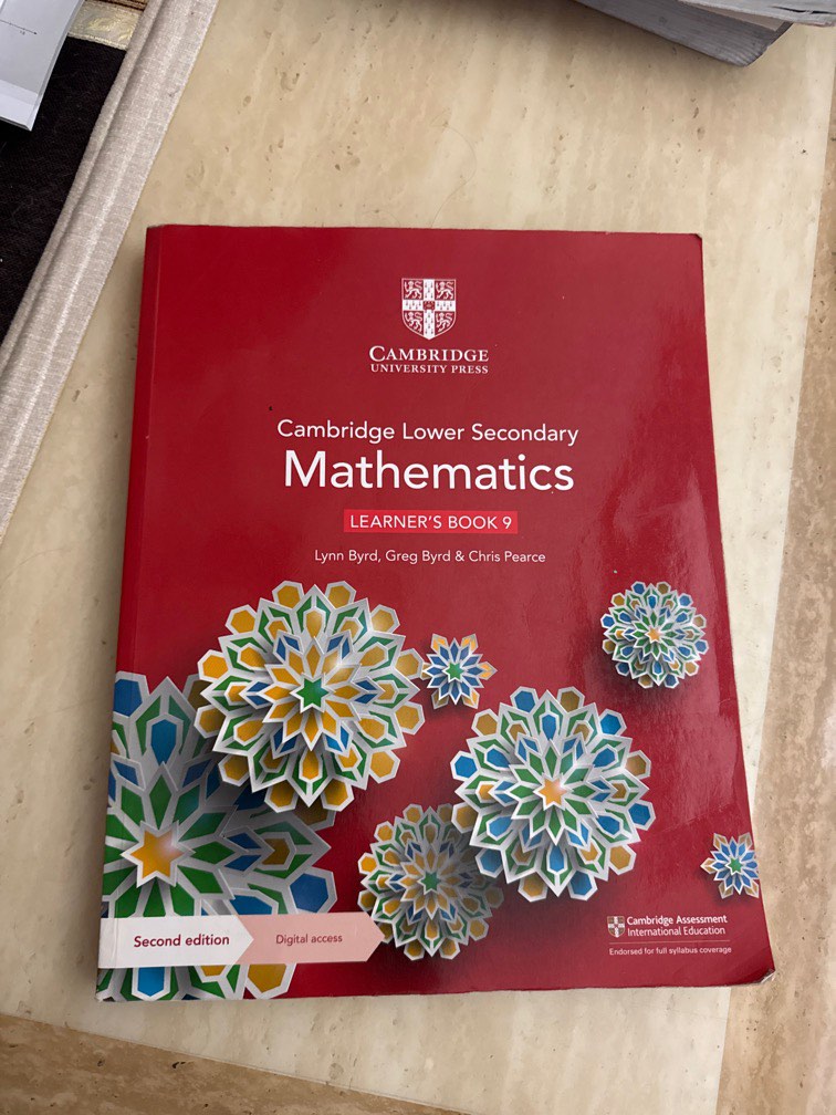Maths igcse Year 9 textbook, Hobbies & Toys, Books & Magazines ...