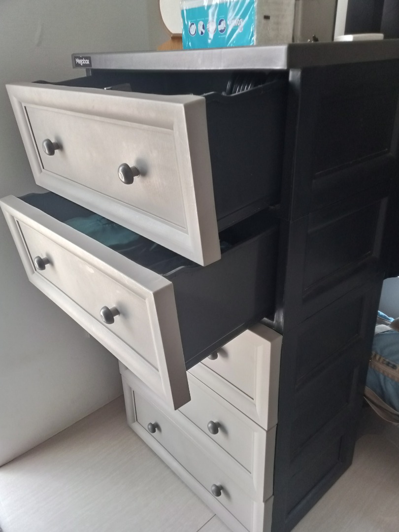 Megabox 5-Layer Drawer, Furniture & Home Living, Home Improvement ...