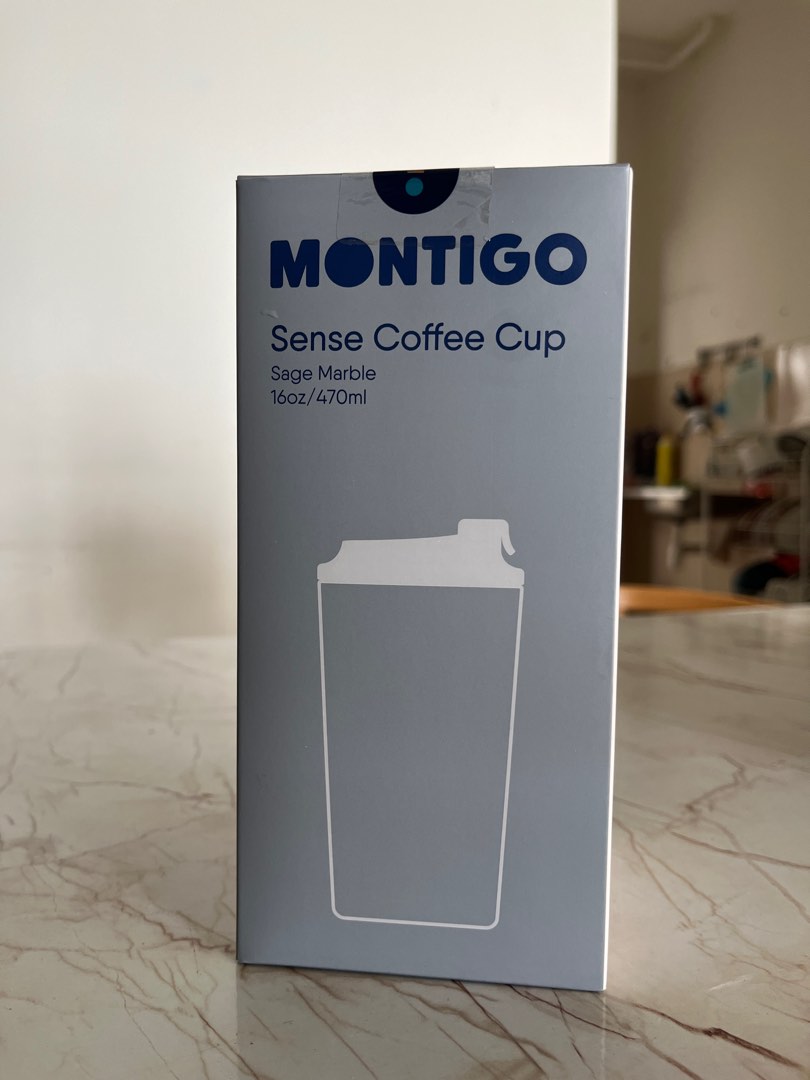 Montigo Sense Coffee Cup Sage Marble, Hobbies & Toys, Travel, Travel ...