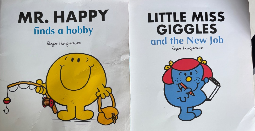 Mr. Happy & Little Miss Giggles Books, Hobbies & Toys, Books ...