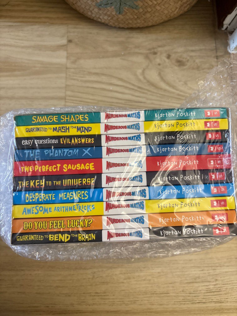 Murderous Maths Horrible Histories Box Set, Hobbies & Toys, Books ...