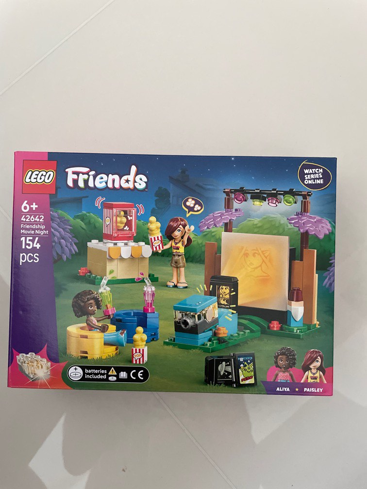 NEW LEGO 42642 Friends Friendship Movie Night, Hobbies & Toys, Toys ...
