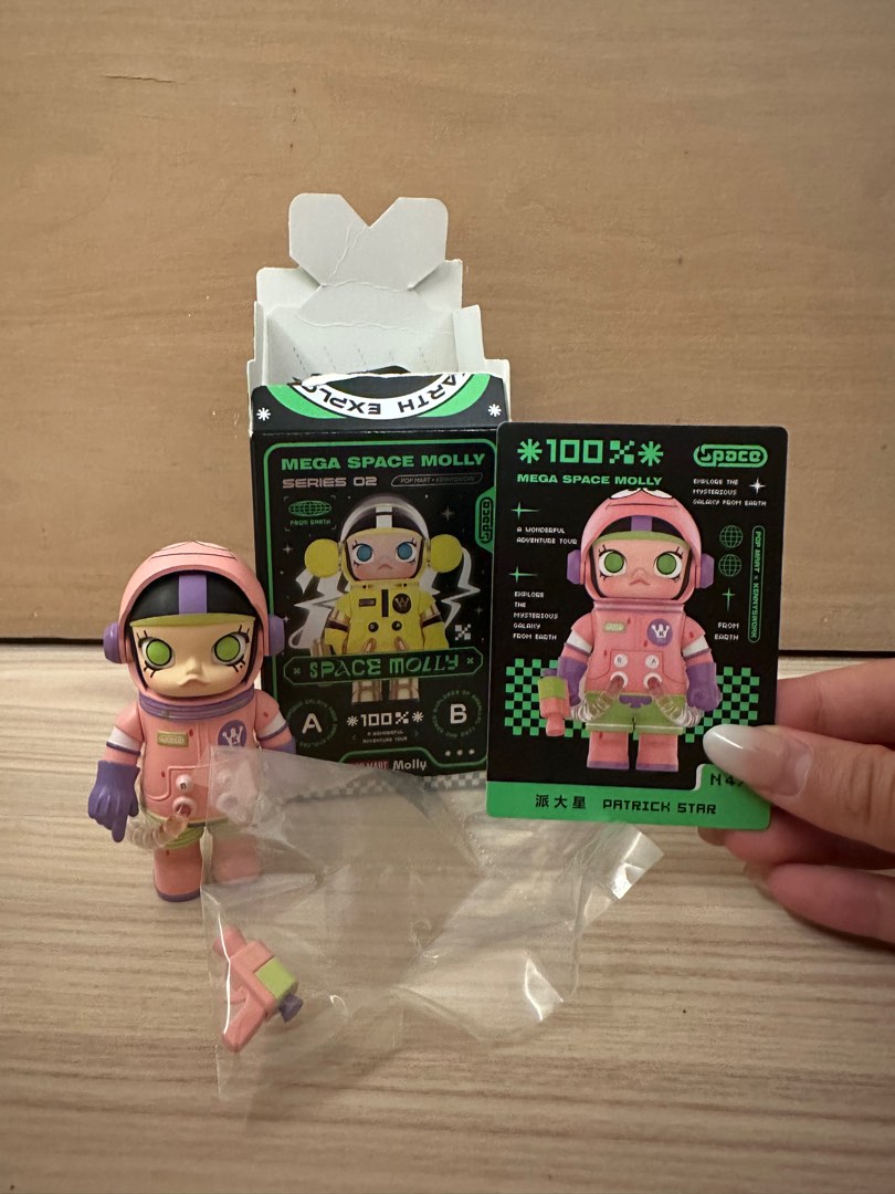 NEW Mega Space Molly Patrick Star (inside ORIGINAL packaging), 興趣及遊戲 ...