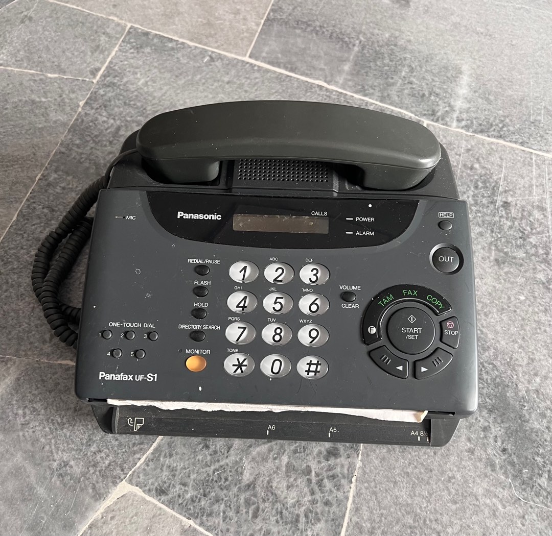 Panasonic tax machine, Computers & Tech, Office & Business Technology ...