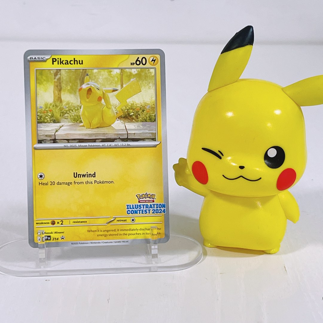 Pokemon Card Game TCG - Illustration Contest Winner 2024 - Pikachu ...