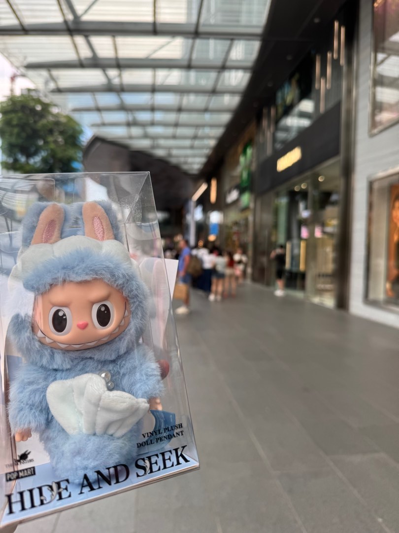 Pop Mart Labubu blue tag, Hobbies & Toys, Toys & Games on Carousell