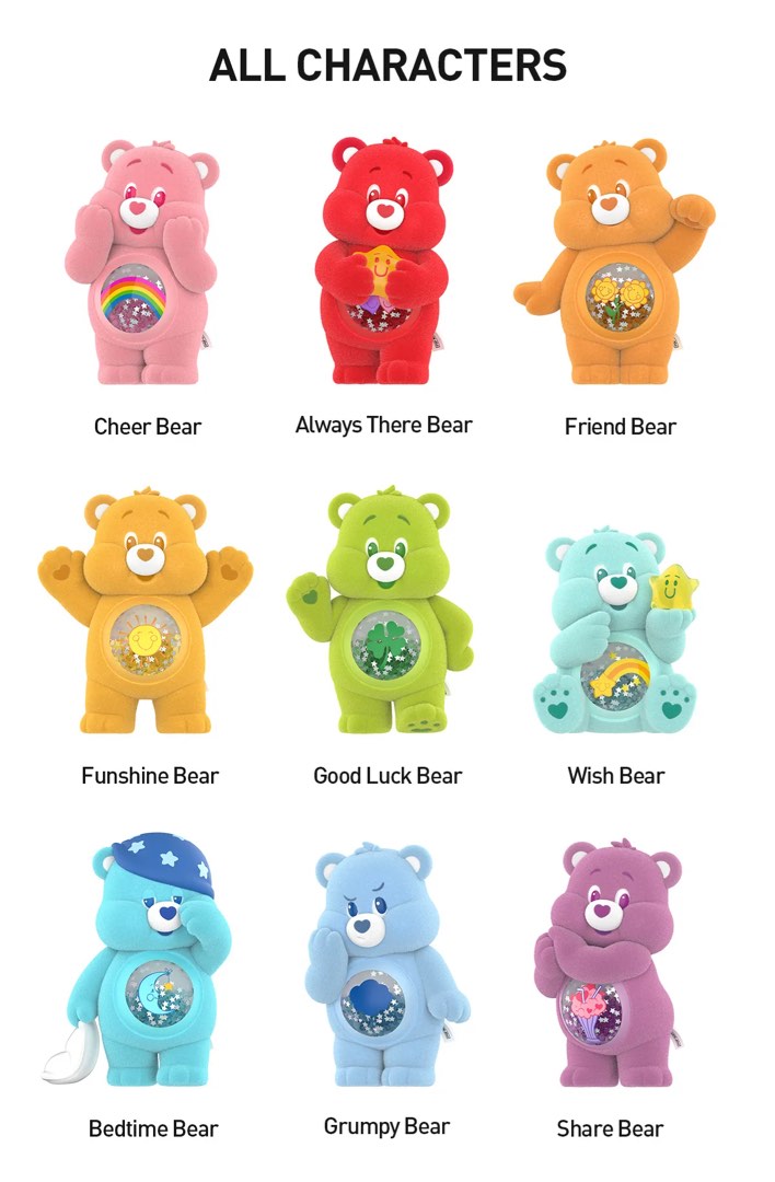 POPMART Always There Bear (Red) CARE BEARS, Hobbies & Toys, Toys ...
