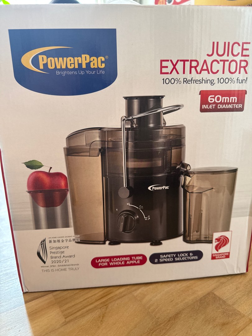 PowerPac PP3403A Juice Extractor, TV & Home Appliances, Kitchen ...
