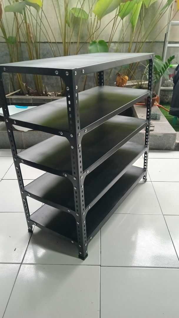 Rack Full Besi 5 Susun, Perabotan Rumah di Carousell