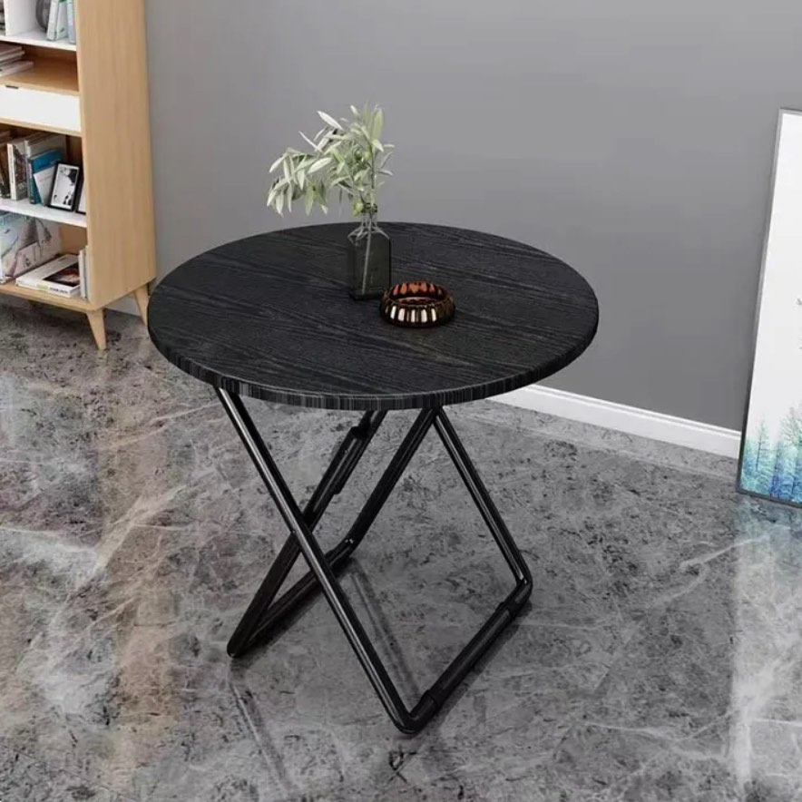 Round Folding Dining Table | Foldable Small Round Table | Living Room ...