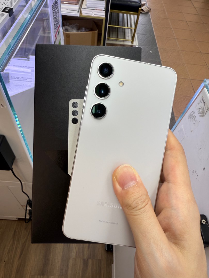 Samsung SAMSUNG S24 256GB NATURAL TITANIUM Grey 256GB, Mobile Phones ...