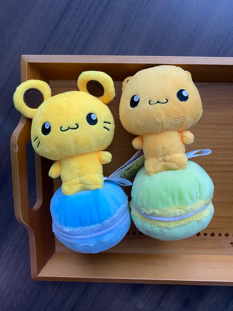 Sega Sanrio Bagel Squirrel Scone Mouse Macaroons Plush 18cm, Hobbies ...