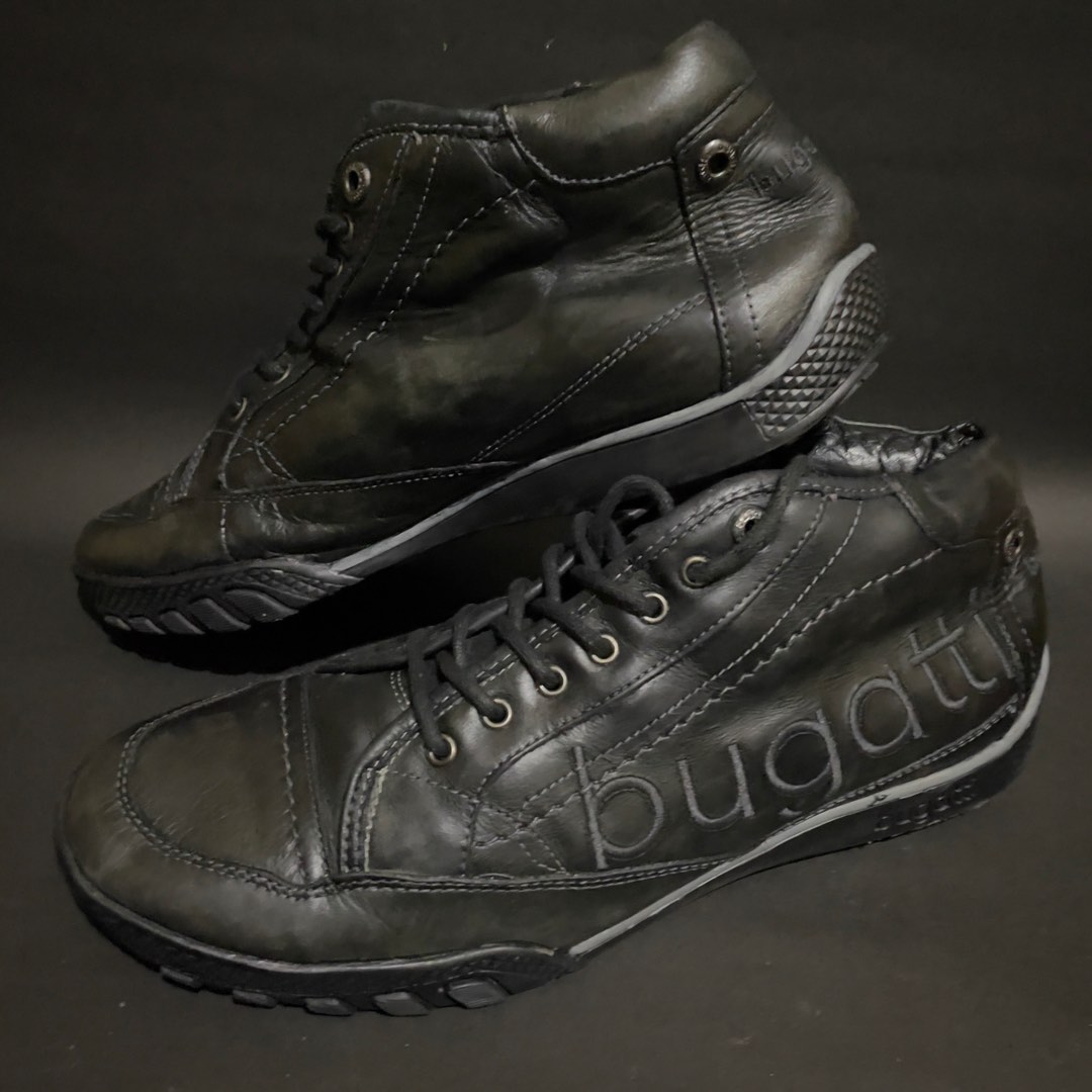 Sepatu Kulit Bugatti Size 43/44, sepatu kasual bukan adidas, lacoste ...