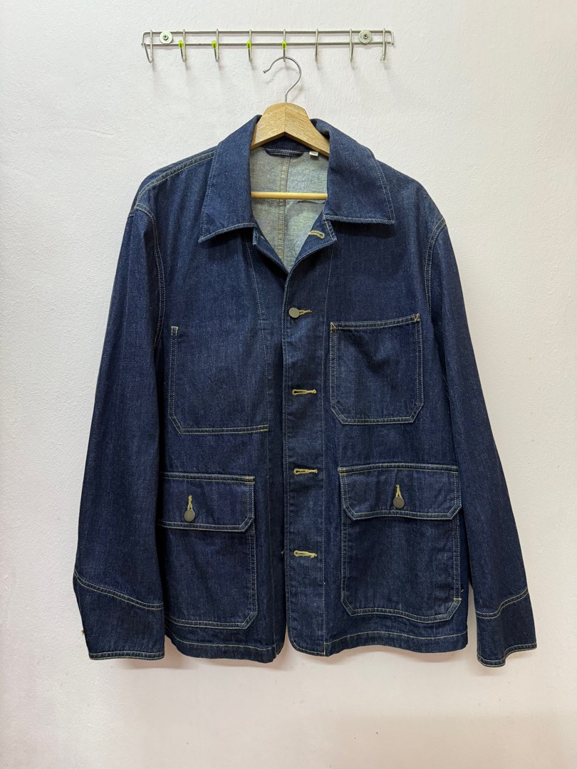 Uniqlo U Denim Jacket, Men's Fashion, Coats, Jackets and Outerwear on ...