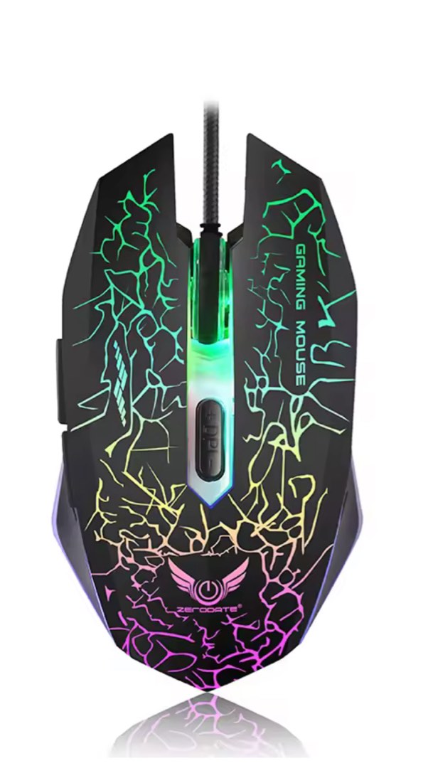 ZeroDate G10 Gaming Mouse - Rainbow Glow, Computers & Tech, Parts ...