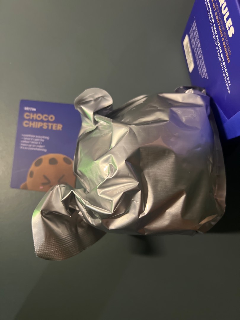 Zus Buddy Mini Plushie Keychain Anxiety version - Choco Chipster ...