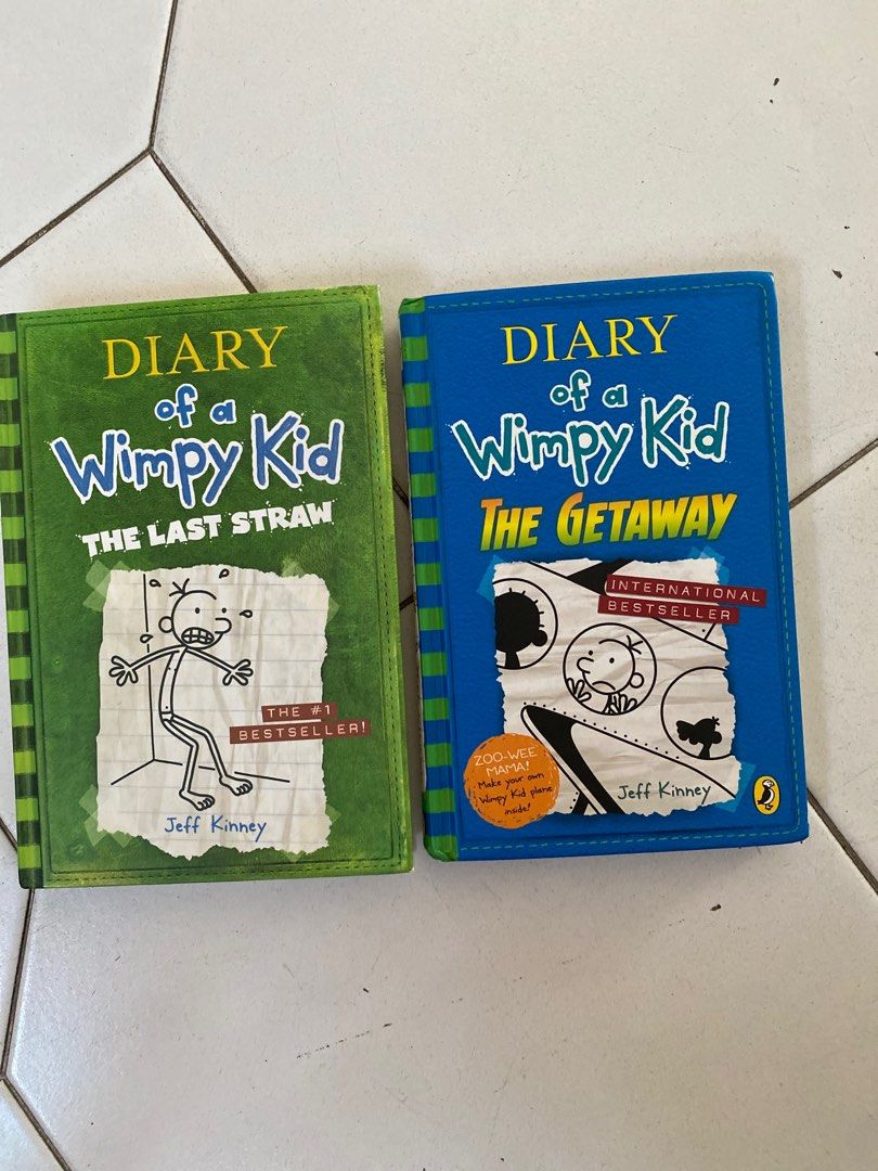 2 X ( V new) Diary of a Wimpy Kids as shown (Price in each), Hobbies & Toys, Books & Magazines ...