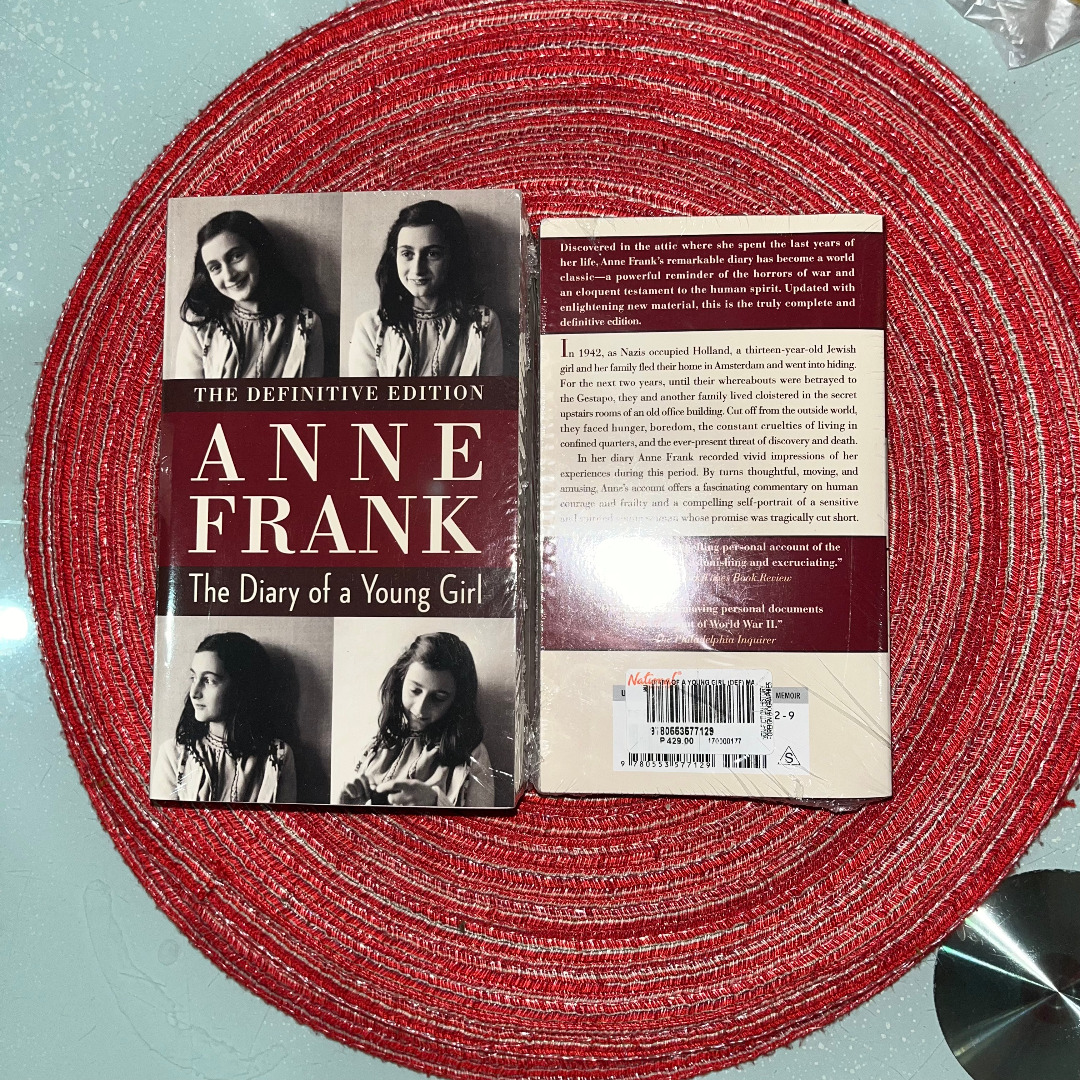 Anne Frank The Diary of a Young Girl SEALED Authentic, Hobbies & Toys ...