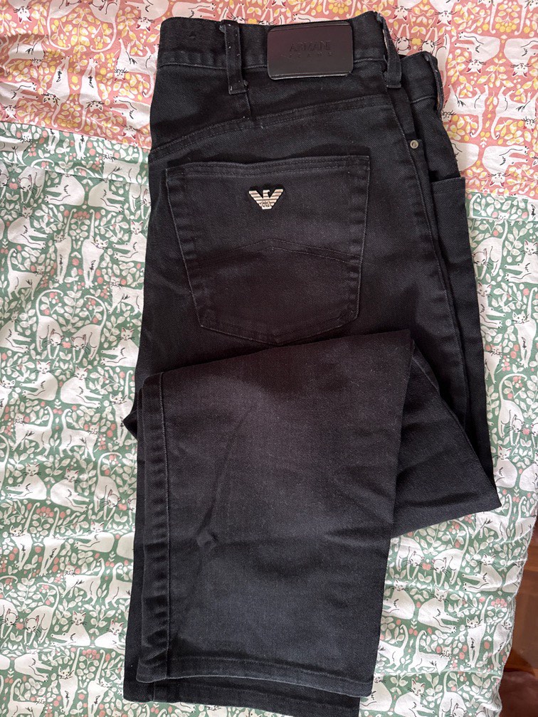 Armani J21 jeans 34 x 30 (actual 29), Men's Fashion, Bottoms, Jeans on ...