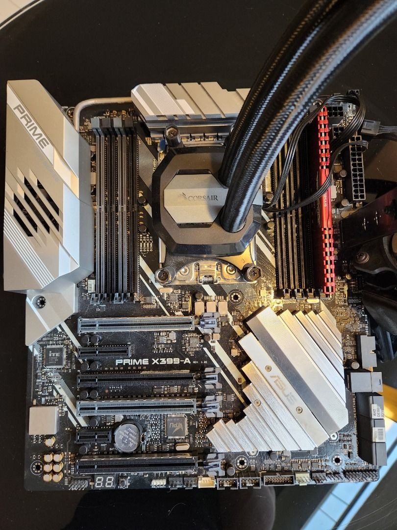 Asus Prime X399-A Motherboard, AMD Ryzen Threadripper 1920X CPU, 8GB ...