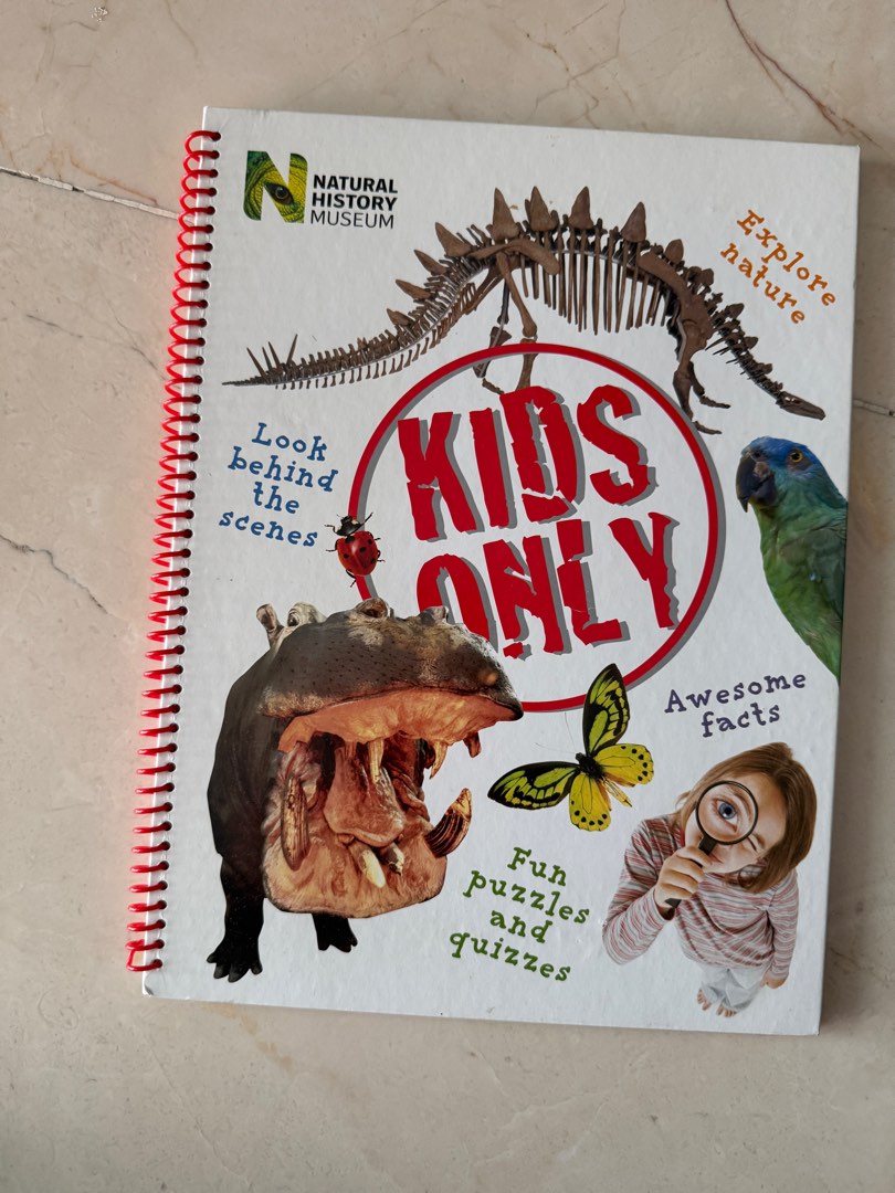 Authentic Natural History Museum activity book, Hobbies & Toys, Books ...