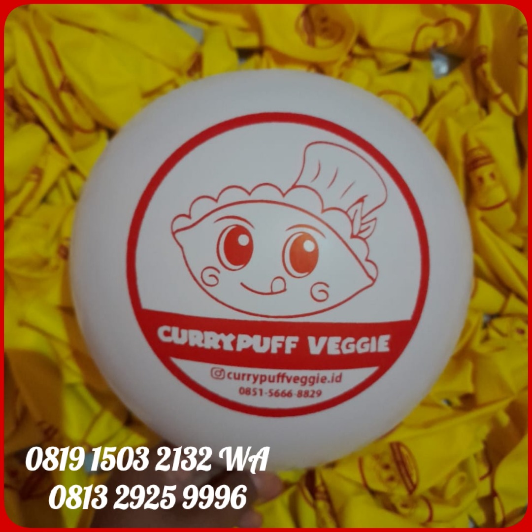 Balon Sablon Bandung Custom Logo Mulai 100 pcs | 081915032132, Desain ...