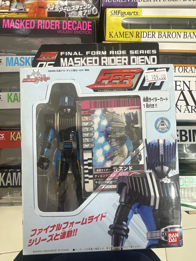 BANDAI KAMEN RIDER MASKED RIDER FINAL FORM RIDE SERIES FFR DIEND ...