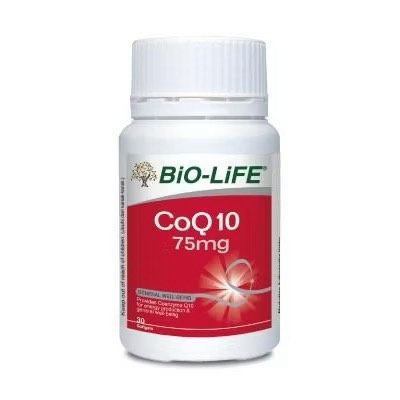 Bio-life CoQ10 75 mg 30 capsules (Coenzyme Q10), Health & Nutrition ...