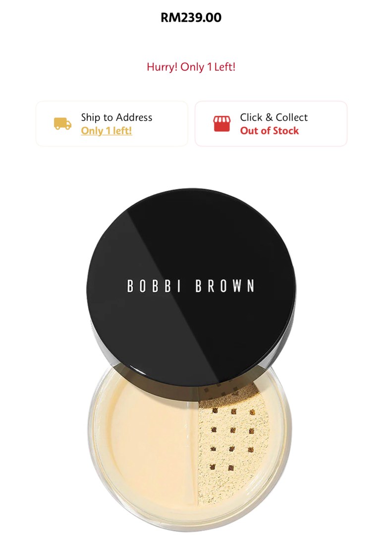 bobbi brown sheer finish loose powder, Beauty & Personal Care, Face ...