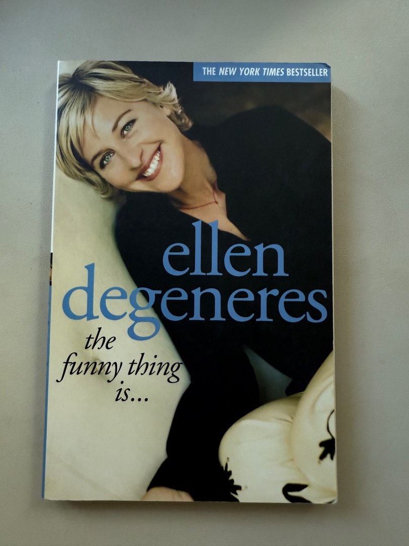 Book: Ellen DeGeneres: The Funny Thing Is..., Hobbies & Toys, Books ...