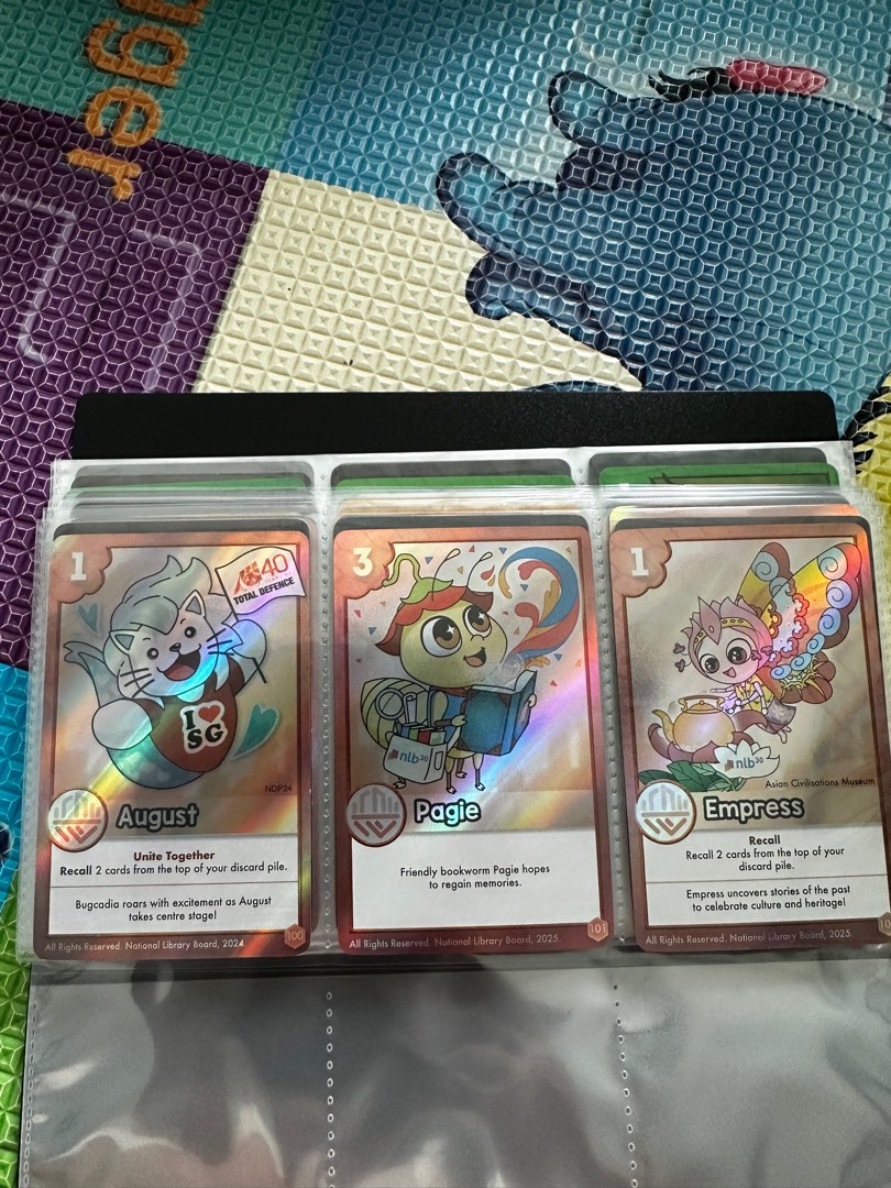 Bookbug cards 5, Hobbies & Toys, Toys & Games on Carousell