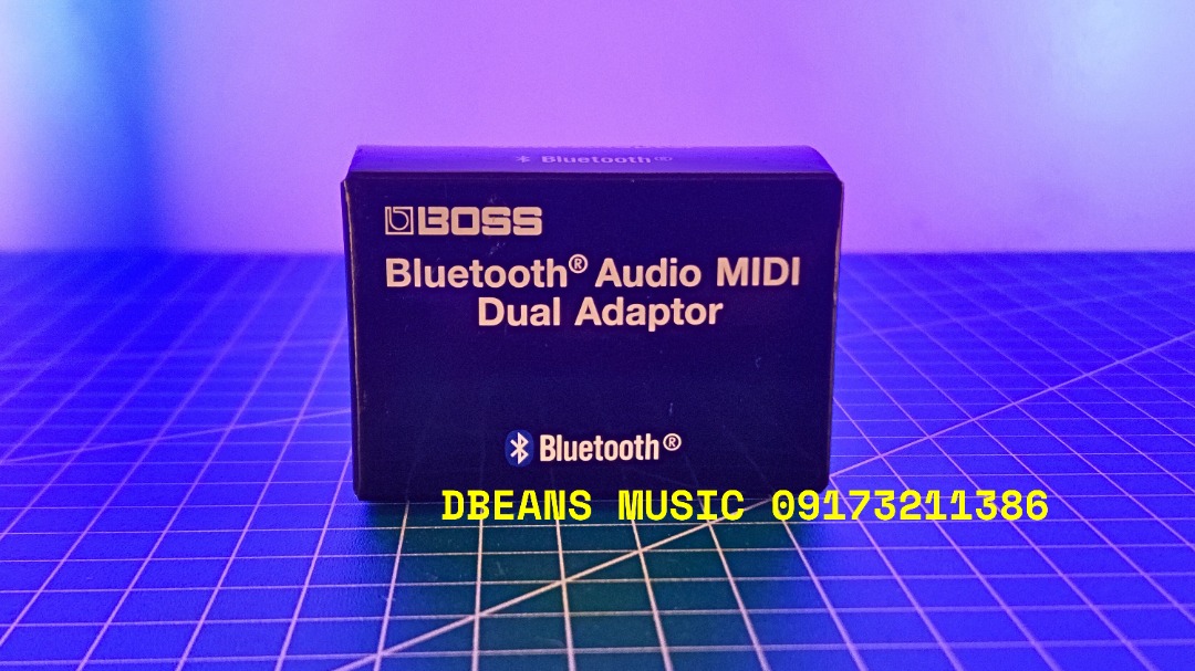 BOSS BT DUAL BLUETOOTH AUDIO MIDI DUAL ADAPTOR, Hobbies & Toys, Music ...