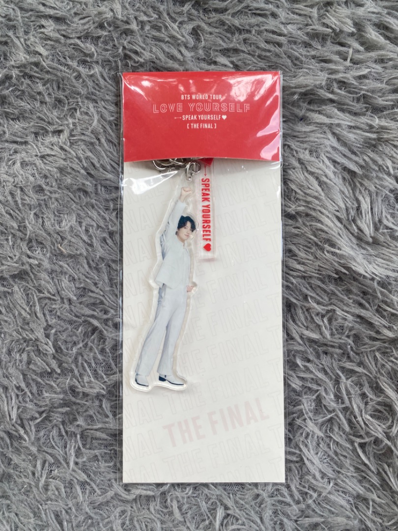 Bts keyring jungkook LYS official, K-Wave di Carousell