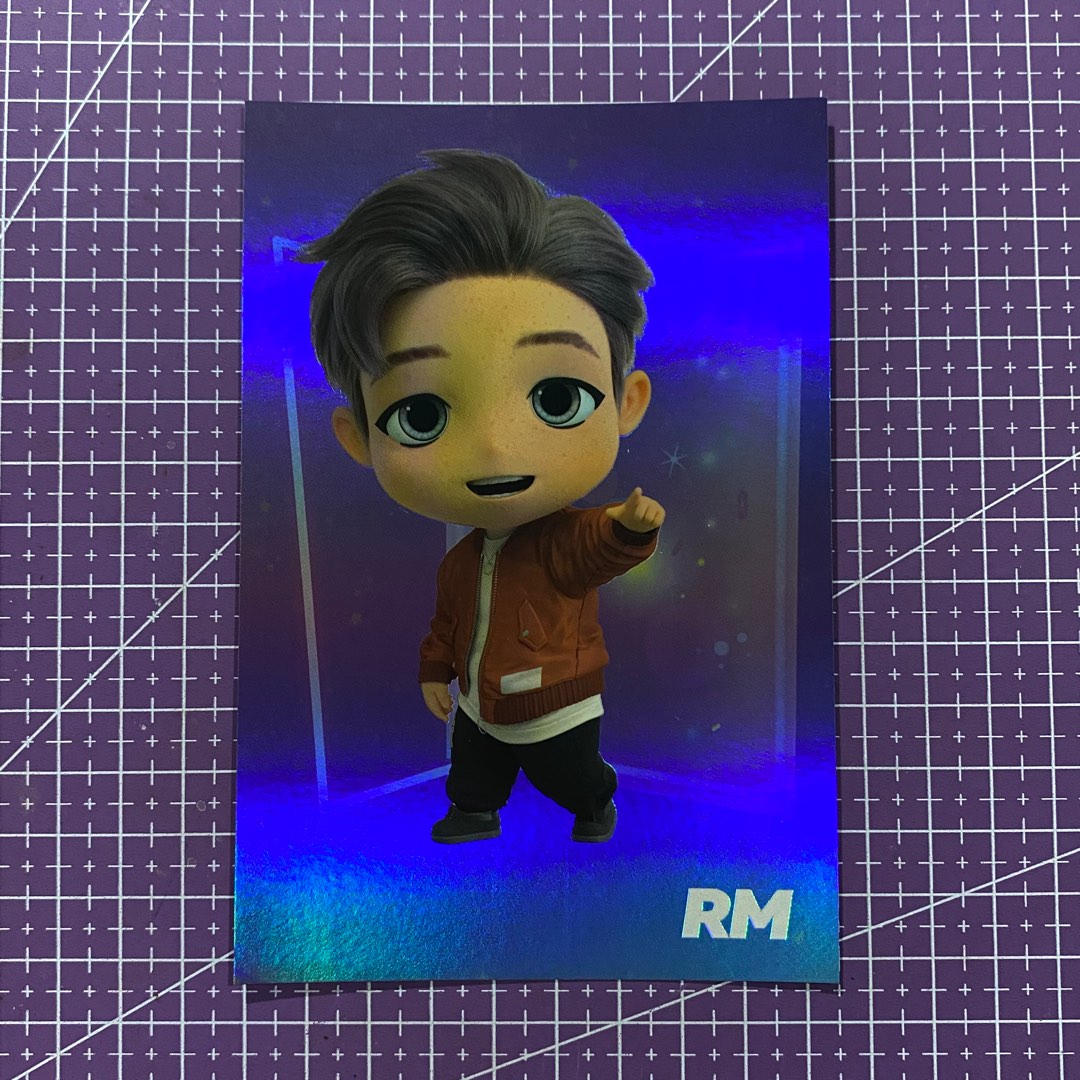 bts tinytan rm magic door holographic postcard, Hobbies & Toys ...