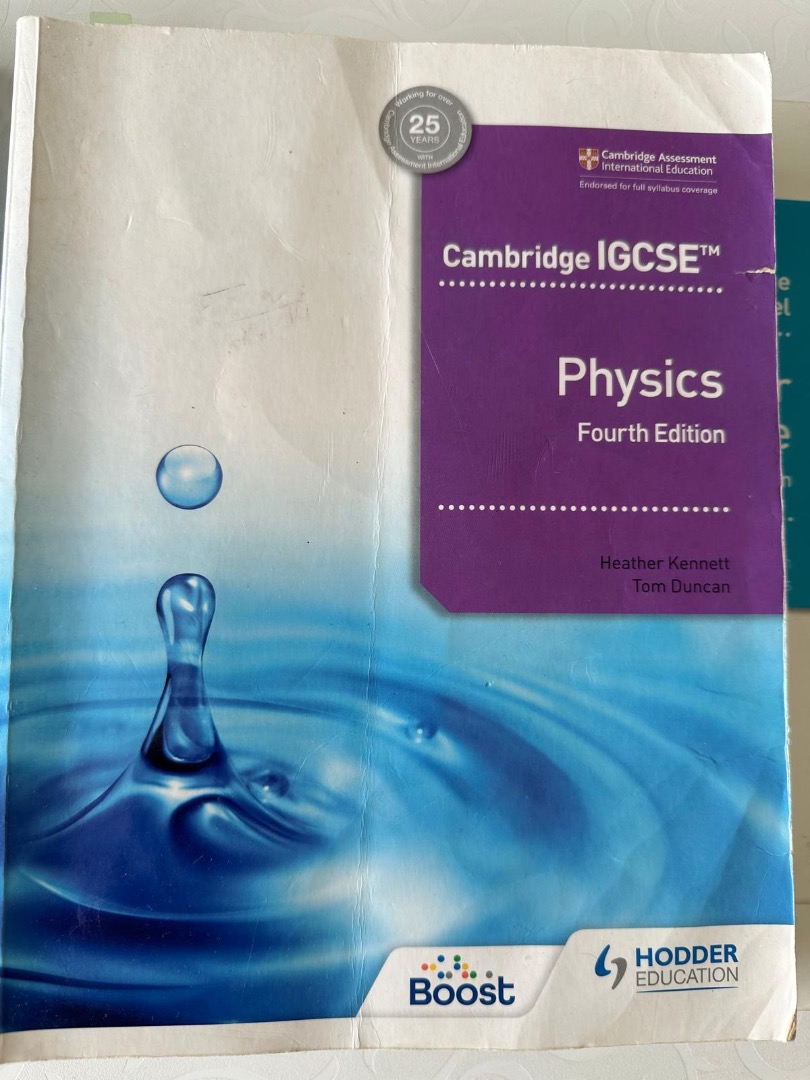 Cambridge IGCSE Physics Textbook, Hobbies & Toys, Books & Magazines ...