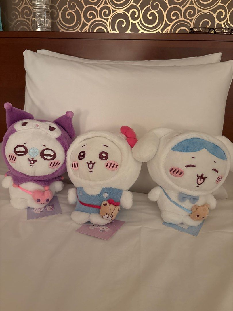 Chiikawa x Sanrio Reversible Plushies, Hobbies & Toys, Toys & Games on ...