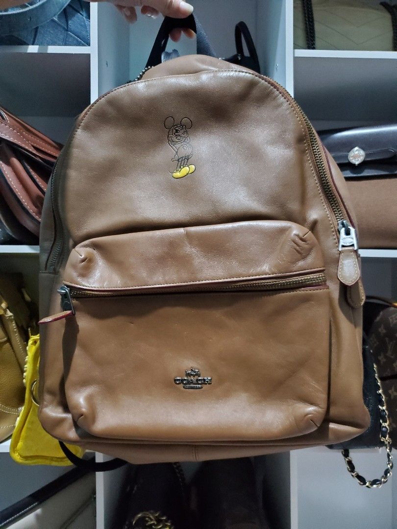 COACH x DISNEY Limited Edition (Ransel/Bacpack) Authentic, Fesyen ...
