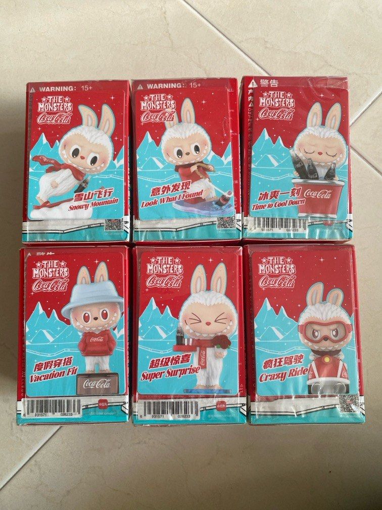 Coca Cola Labubu, Hobbies & Toys, Toys & Games on Carousell