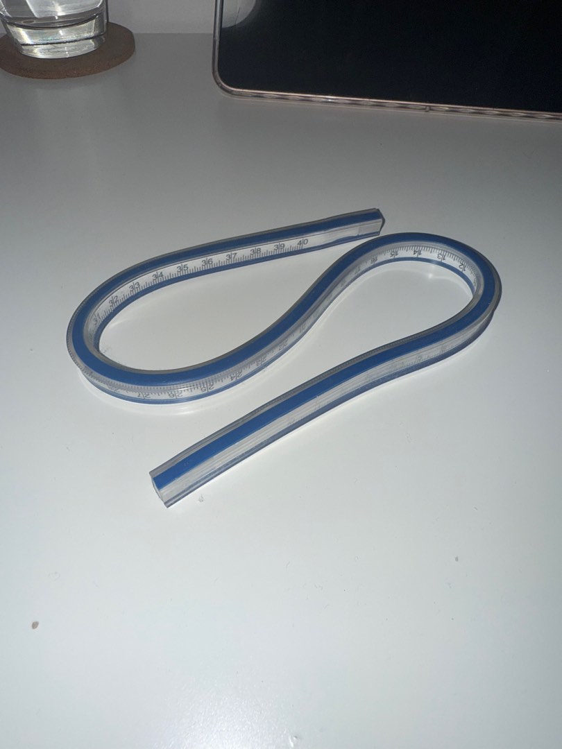 Curve ruler, Hobbies & Toys, Stationery & Craft, Stationery & School ...