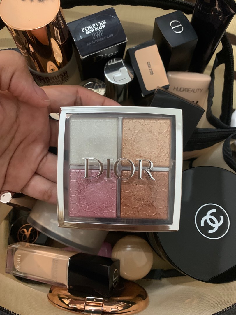 Dior Backstage Highliter Pallete, Kesehatan & Kecantikan, Rias Wajah di ...