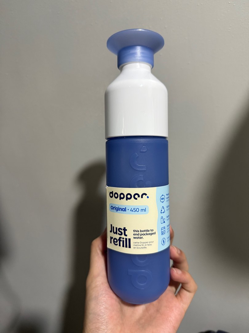 Dopper water bottle 450mL, Furniture & Home Living, Kitchenware ...