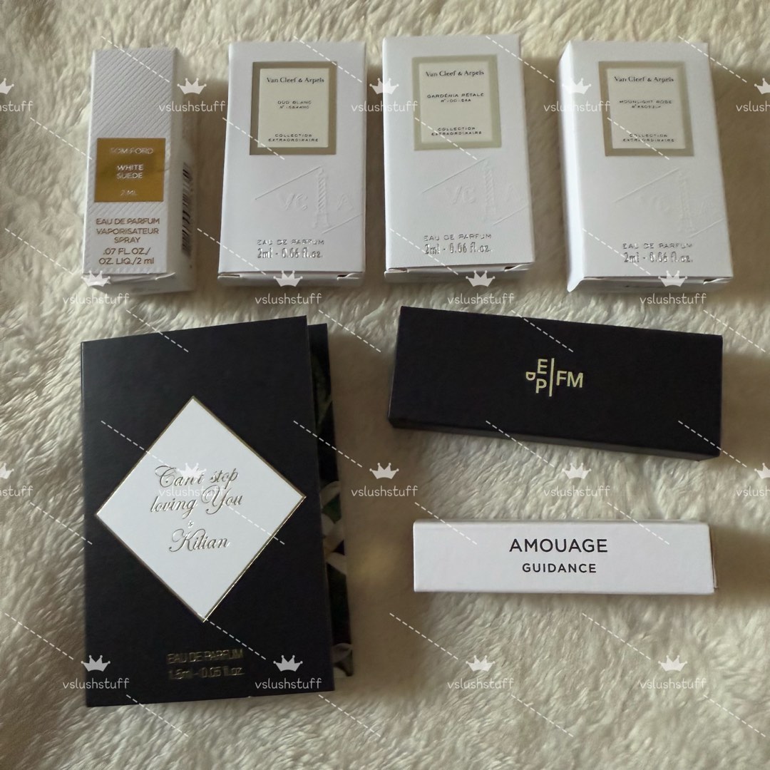 Amouage FM TF Kilian VCA pocket perfume vial, Beauty & Personal Care ...